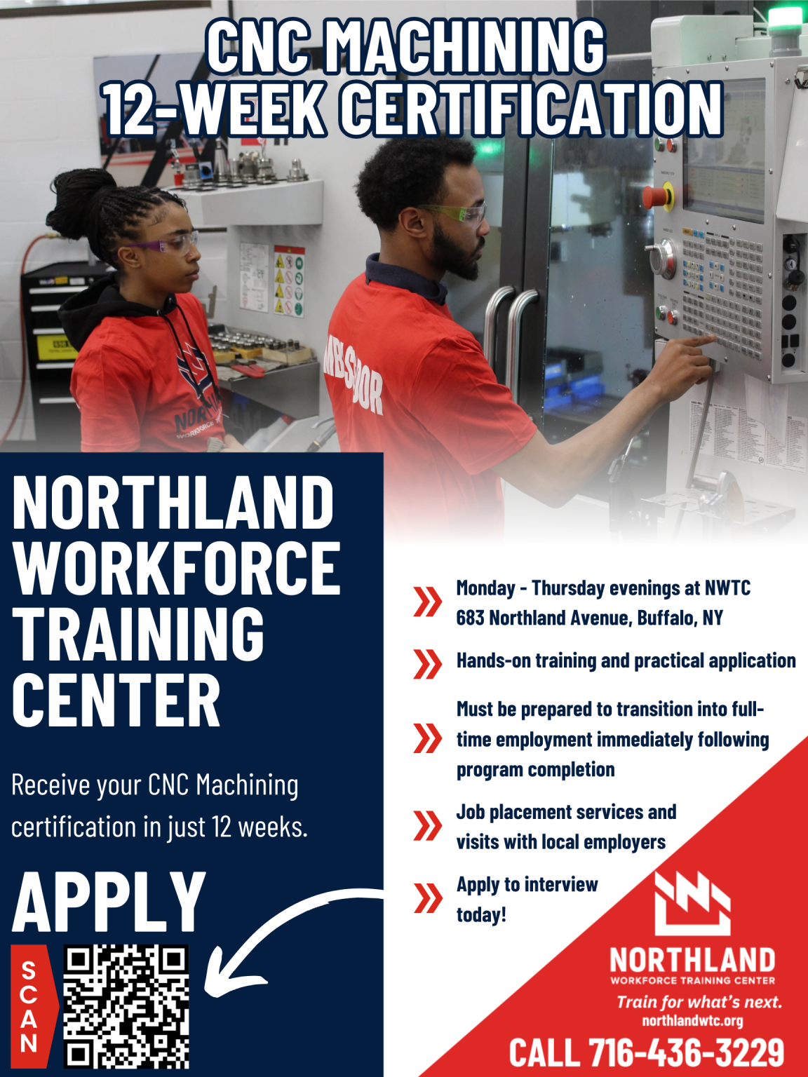12-WEEK CNC CERTIFICATION PROGRAM AT NWTC - Northland Workforce ...